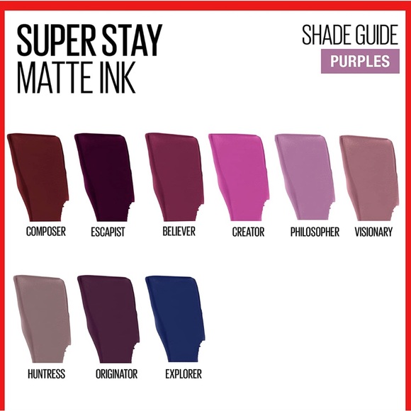 Maybelline | Makeup | Maybelline Superstay Matte Ink Liquid Lipstick 95 ...